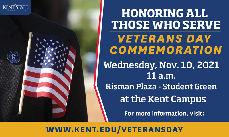 Veteran's Day Event | Kent State University