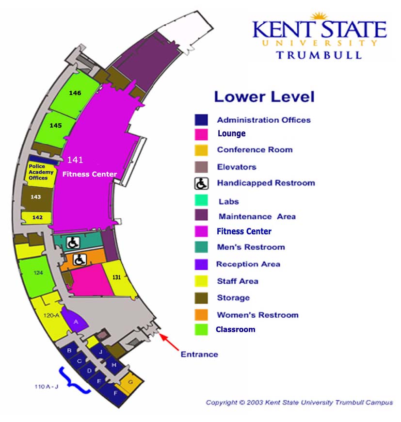 Directions & Maps of Trumbull Campus | Kent State Trumbull