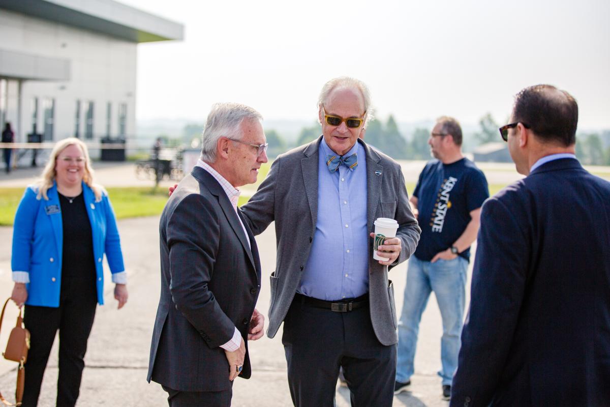 Flying High: Ohio’s Lieutenant Governor tours Kent State’s Nationally ...